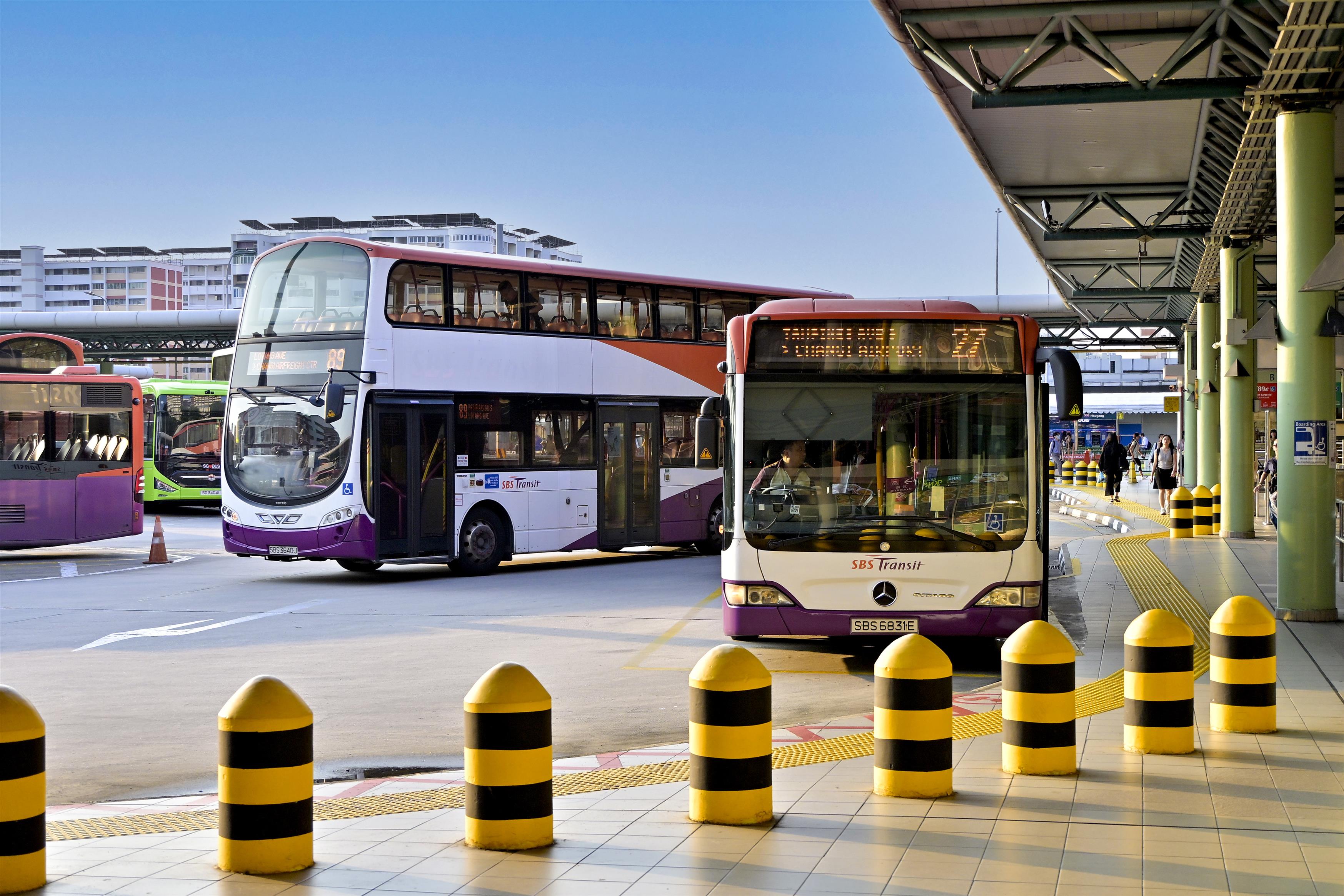 Interchanges, Terminals and Stations - SBSTransit